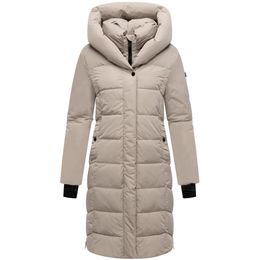 Navahoo Mantel 'Laubzauber 14' Damen Gr&ouml;&szlig;e XS beige Wintermantel