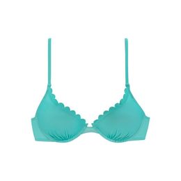 Lascana Bikini Top female Blue size 34