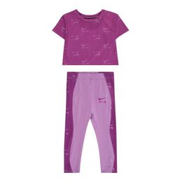 Nike Sportswear Set 'AIR' Jungen Gr&ouml;&szlig;e 74/80 lila / fuchsia