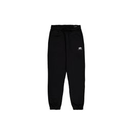 Jogginghose Alpha Industries "Basic Jogger SL II", Herren, Gr. M, Normalgr&ouml;&szlig;en, schwarz, Obermaterial: 80% Baumwolle, 20% Polyester, Hosen Jogginghose