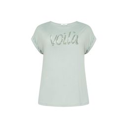 ABOUT YOU Curvy T-Shirt 'Justine' Damen Gr&ouml;&szlig;e 7XL mint