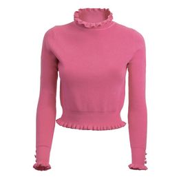 Influencer Pullover Damen Größe L fuchsia