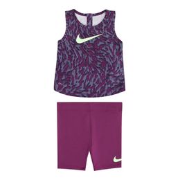 Nike Sportswear Set Mädchen Größe 86/92 pastellgrün / lila / helllila / schwarz