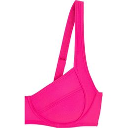 Lascana Bikini-Oberteil in Pink - 71% | Größe 42G-Cup | Damen-bademode