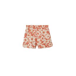 Mango Shorts 'Max-H' Damen Größe 34 goldgelb / rostrot / weiß