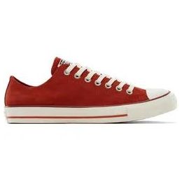Sneaker Converse "CHUCK TAYLOR ALL STAR", Gr. 43, rot (weinrot), Leder, sportlich, Schuhe