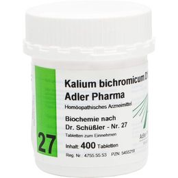 Biochemie Adler 27 Kalium bichrom D 12 Tabletten 400 St