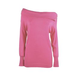 Influencer Pullover Damen Größe S hellpink