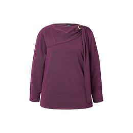 Ulla Popken Pullover Damen Größe XXL/XXXL brombeer