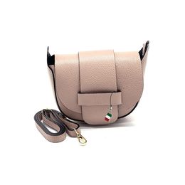 Leder Schultertasche, Umhängetasche Florence Tasche rosa ca. 19cm | Gr.: onesize