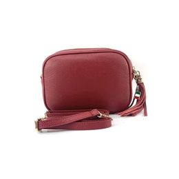 Leder Umhängetasche Florence Tasche rot ca. 21cm | Gr.: onesize