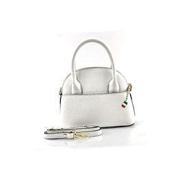 Leder Umhängetasche Florence Tasche weiß ca. 20cm | Gr.: onesize