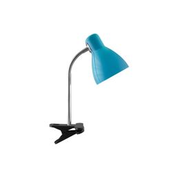 Licht-Erlebnisse Tischlampe (B)14.5 x (L)11.7 x (H)36 cm in Edelstahl Blau Schwarz | Gr.: onesize