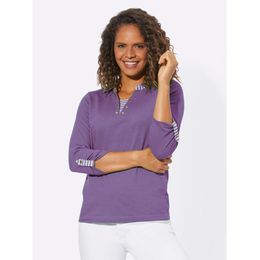 WITT WEIDEN 3/4-Arm-Shirt in lavendel | Gr.: 40