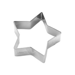 Butlers Ausstechform BISCUIT Stern 12er-Set in Silber | Gr.: onesize
