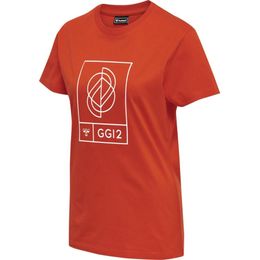 Hummel Sportshirt in Rot | Gr.: XS
