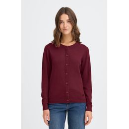 oxmo Strickjacke OXAIDA CARDIGAN in Rot | Gr.: XS