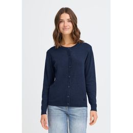 oxmo Strickjacke OXAida in Blau | Gr.: S
