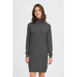 oxmo Strickkleid OXAIDA ROLLNECK DRESS in Grau | Gr.: XL