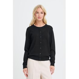 oxmo Strickjacke OXAIDA CARDIGAN in Schwarz | Gr.: L