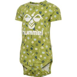 Hummel Kinder Kurzarmbody "Hmlgladly" in Grün | Gr.: 74