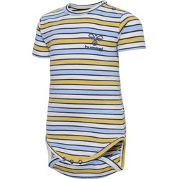 Hummel Kinder Kurzarmbody "Hmlhappy" in Blau | Gr.: 56