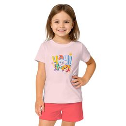 PAW PATROL Schlafanzug - Skye und Everest Kurzarm in rosa/pink | Gr.: 122/128