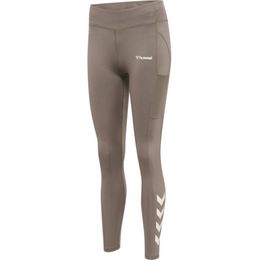 Hummel Leggings in Braun | Gr.: L