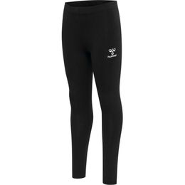 Hummel Kinder Leggings in Schwarz | Gr.: 152