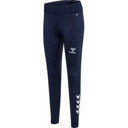 Hummel Leggings in Blau | Gr.: S