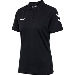 Hummel Polo in Schwarz | Gr.: XXL