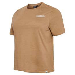 Hummel Shirt in Braun | Gr.: XL