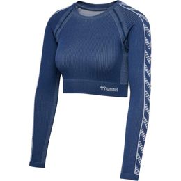 Hummel Longsleeve "Hmlmt Blaze" in Blau | Gr.: S