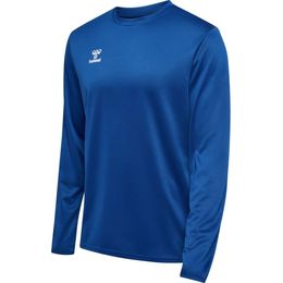 Hummel Hoodie "Hmlessential Sweatshirt" in Blau | Gr.: 3XL