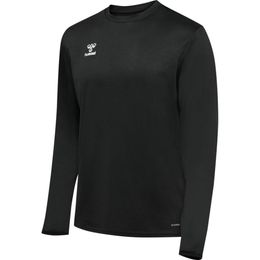 Hummel Hoodie "Hmlessential Sweatshirt" in Schwarz | Gr.: S
