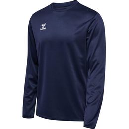 Hummel Hoodie "Hmlessential Sweatshirt" in Blau | Gr.: 3XL