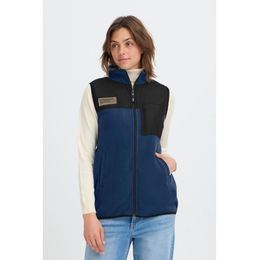 oxmo Fleeceweste OXNete in Blau | Gr.: XL