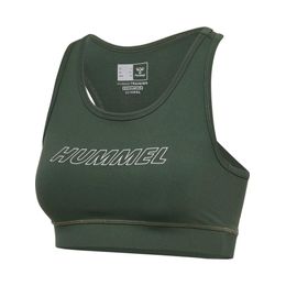 Hummel Sport-BH "Hmlte Fundamental Sports Bra" in Gr&uuml;n | Gr.: S