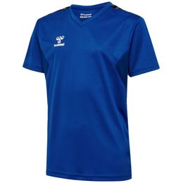 Hummel Shirt "Hmlauthentic Pl Jersey S/S Kids" in Blau | Gr.: 152
