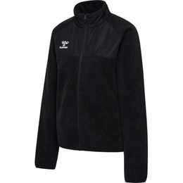 Hummel Jacke "Hmlgo Fleece Jacket Woman" in Schwarz | Gr.: L