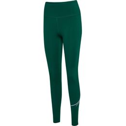 Hummel Leggings "Hmlcourt" in Gr&uuml;n | Gr.: L