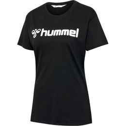Hummel T-Shirt "Hmlgo 2.0 Logo T-Shirt S/S Woman" in Schwarz | Gr.: XXL