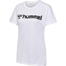 Hummel T-Shirt "Hmlgo 2.0 Logo T-Shirt S/S Woman" in Weiß | Gr.: XS