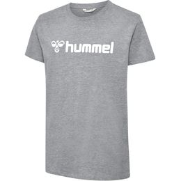 Hummel Shirt "Hmlgo 2.0 Logo T-Shirt S/S Kids" in Grau | Gr.: 152