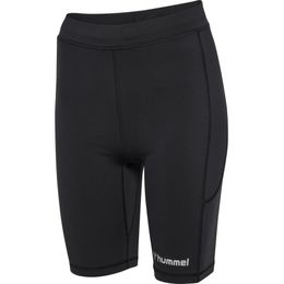Hummel Leggings "Hmlrun Short Tight Woman" in Schwarz | Gr.: XS