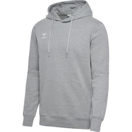 Hummel Hoodie "Hmlgo 2.0 Hoodie" in Grau | Gr.: XXL