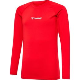 Hummel Shirt "Hmlbl Performance Tee L/S Kids" in Rot | Gr.: 152