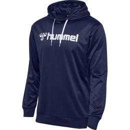 Hummel Hoodie "Hmllogo Hoodie" in Blau | Gr.: 3XL