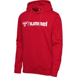 Hummel Hoodie "Hmlgo 2.0 Logo Hoodie" in Rot | Gr.: 3XL