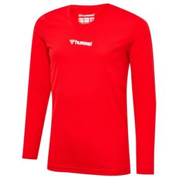 Hummel Shirt "Hmlbl Essential Tee L/S Kids" in Rot | Gr.: 152
